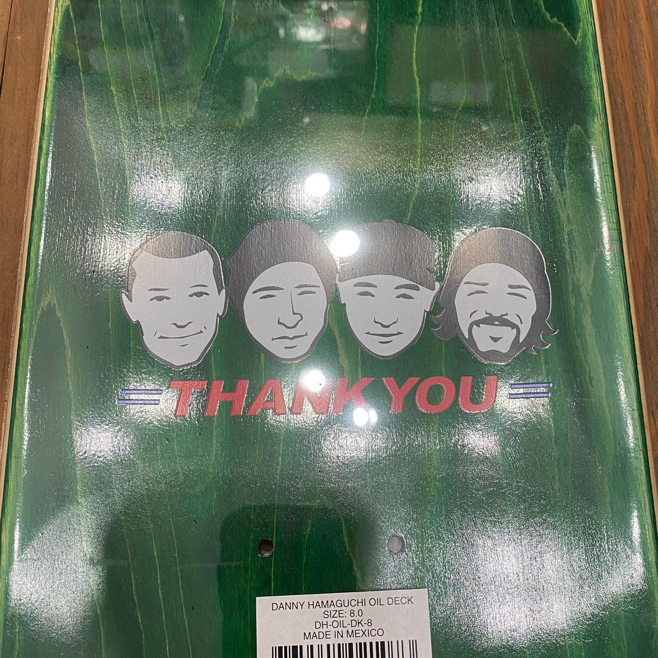 THANK YOU DANNY HAMAGUCHI OIL DECK 8.0inch | HIGHSOX SKATEBOARDS